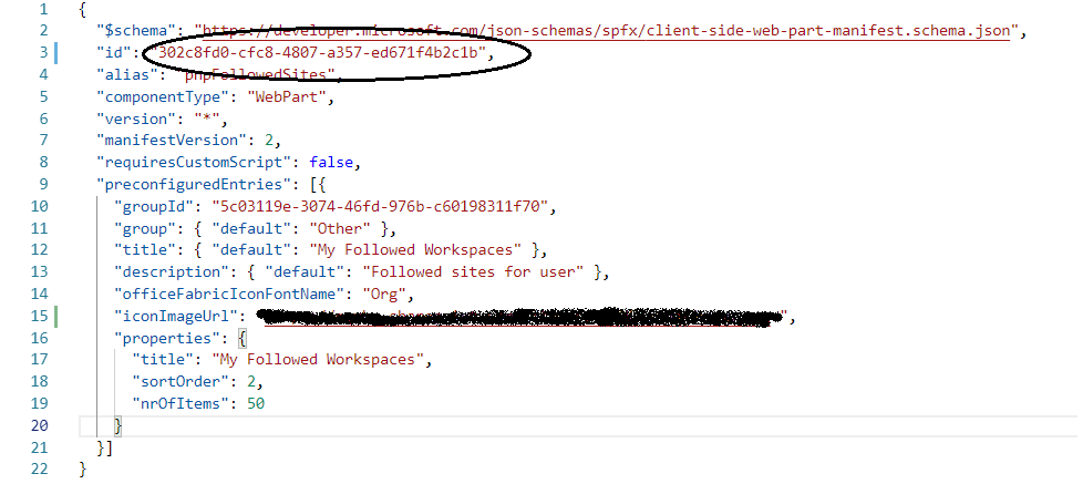 Sharepoint Online Spfx Issue In Webpart Manifests Json